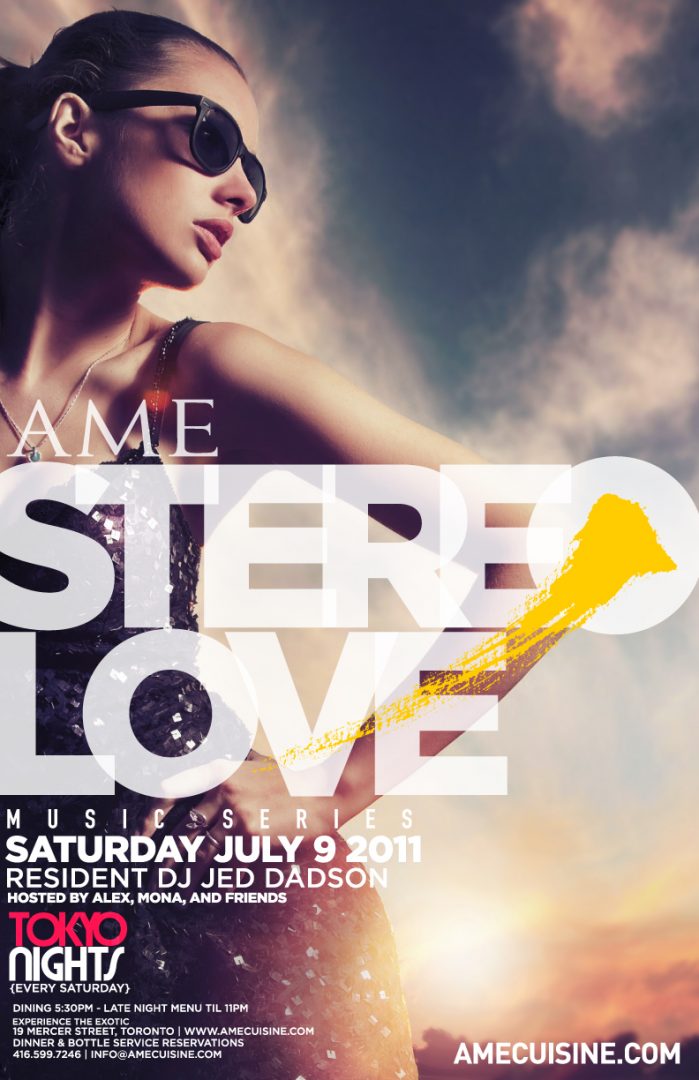 STEREO LOVE MUSIC SERIES at AME | JUL 9 – Idol Concerts
